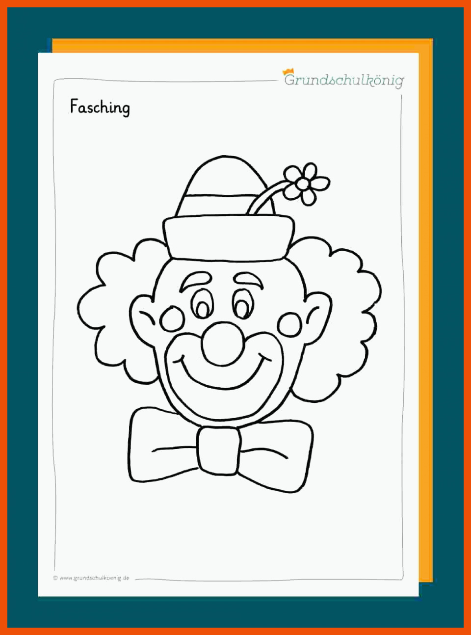 16 Fasching Arbeitsblätter - Allgemeine Arbeitsblätter