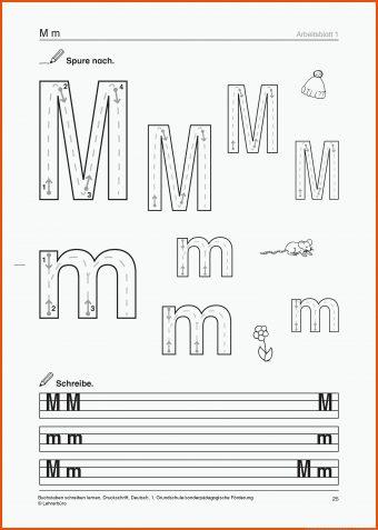 9 Arbeitsblatt Buchstaben 1 Klasse - Deutsch Arbeitsblätter
