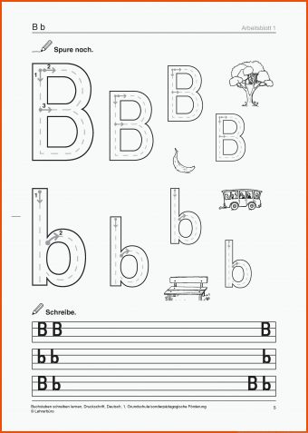 24 Lernen Arbeitsblätter Buchstaben Schreiben Lernen - Deutsch ...